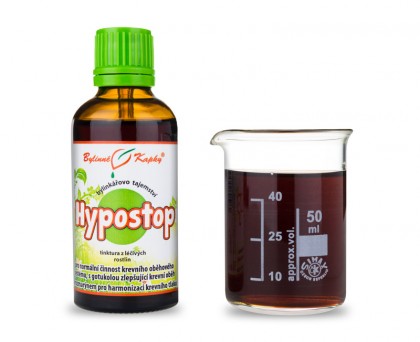 Hypostop Kvapky - Tinktúra 50 ml (Zmes Bylín - Nízky Krvný Tlak ...